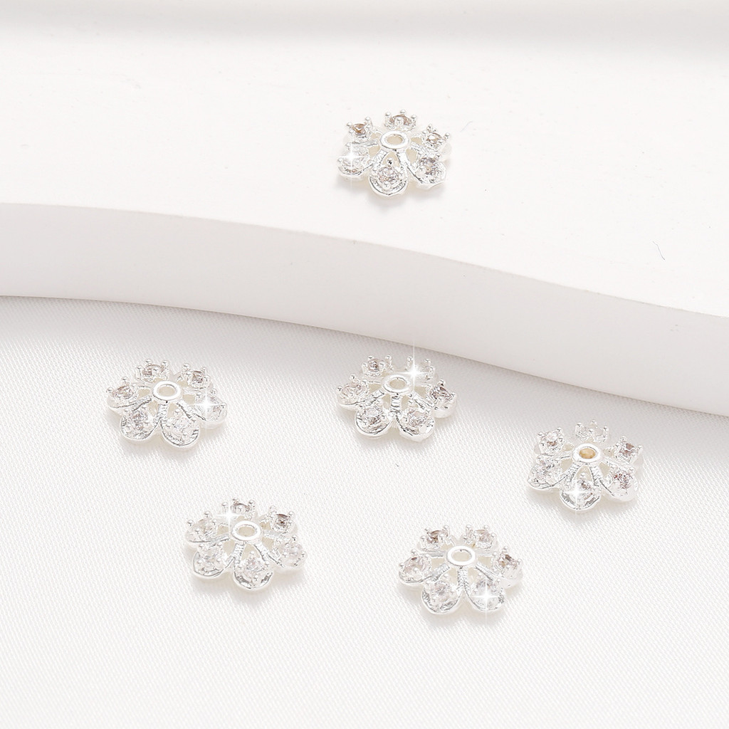 Real Gold Plated 18k Color Retention Micro-Inlaid Zircon Hollow ...