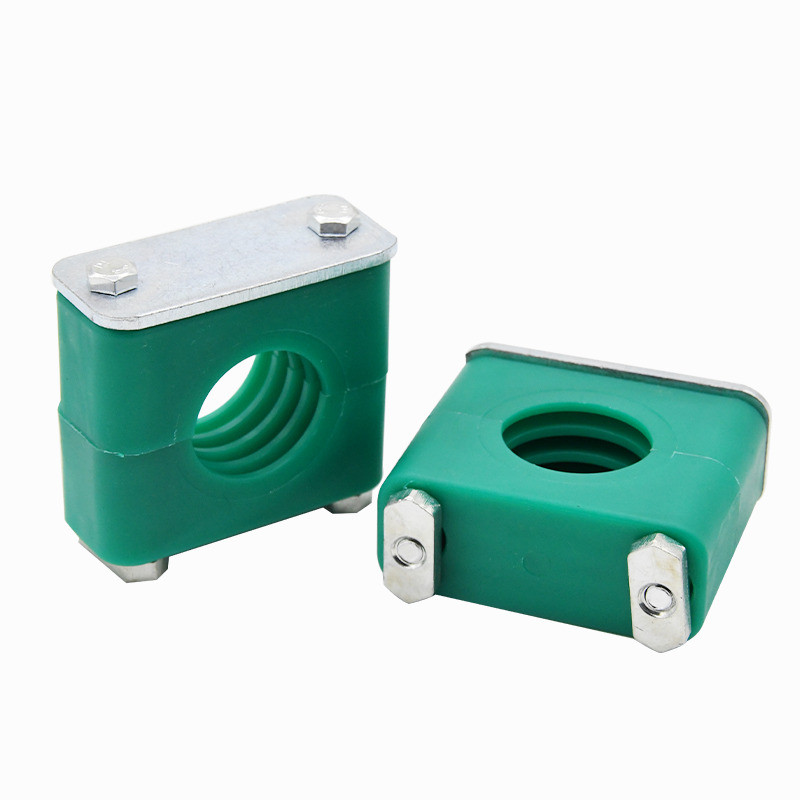 Plastic pipe clamp, light guide rail installation, fixed track pipe ...