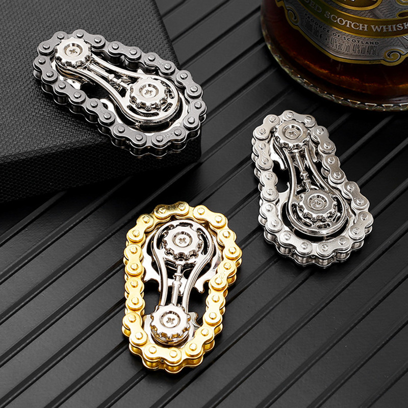 Sprockets Flywheel Fingertip Gyro Fidget Spinner Antistress Anxiety ...