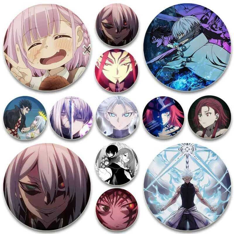 32/44/58mm Anime Ragna Crimson Rebecca Pins,Round Cartoon Badge ...