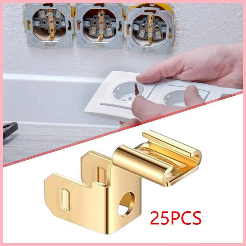 25 Pieces Double Piggyback Spade Connectors 2 Way DIY Projects 2 Male ...