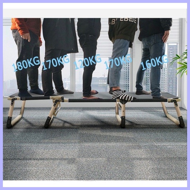 § COD Foldable bed with foam folding bed portable bed single bed ...