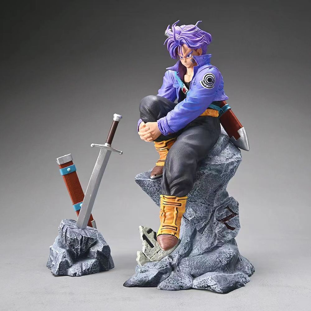 Figure Dragon Ball The Last Warrior Trunks Back Sword Scene Goku Naruto ...