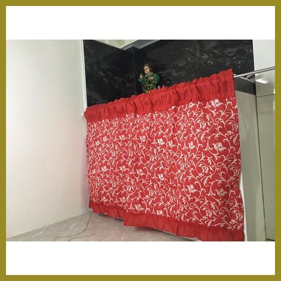 ☎ ☇ Lababo/kitchen Curtain (pinky Vines) | Shopee Philippines