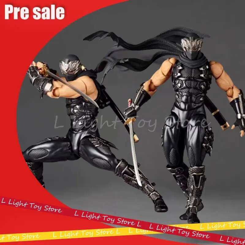 2025 New Kaiyodo Revoltech Amazing Yamahi Ninja Gaiden Ryu Hayabusa Action Figure Pvc Models ...