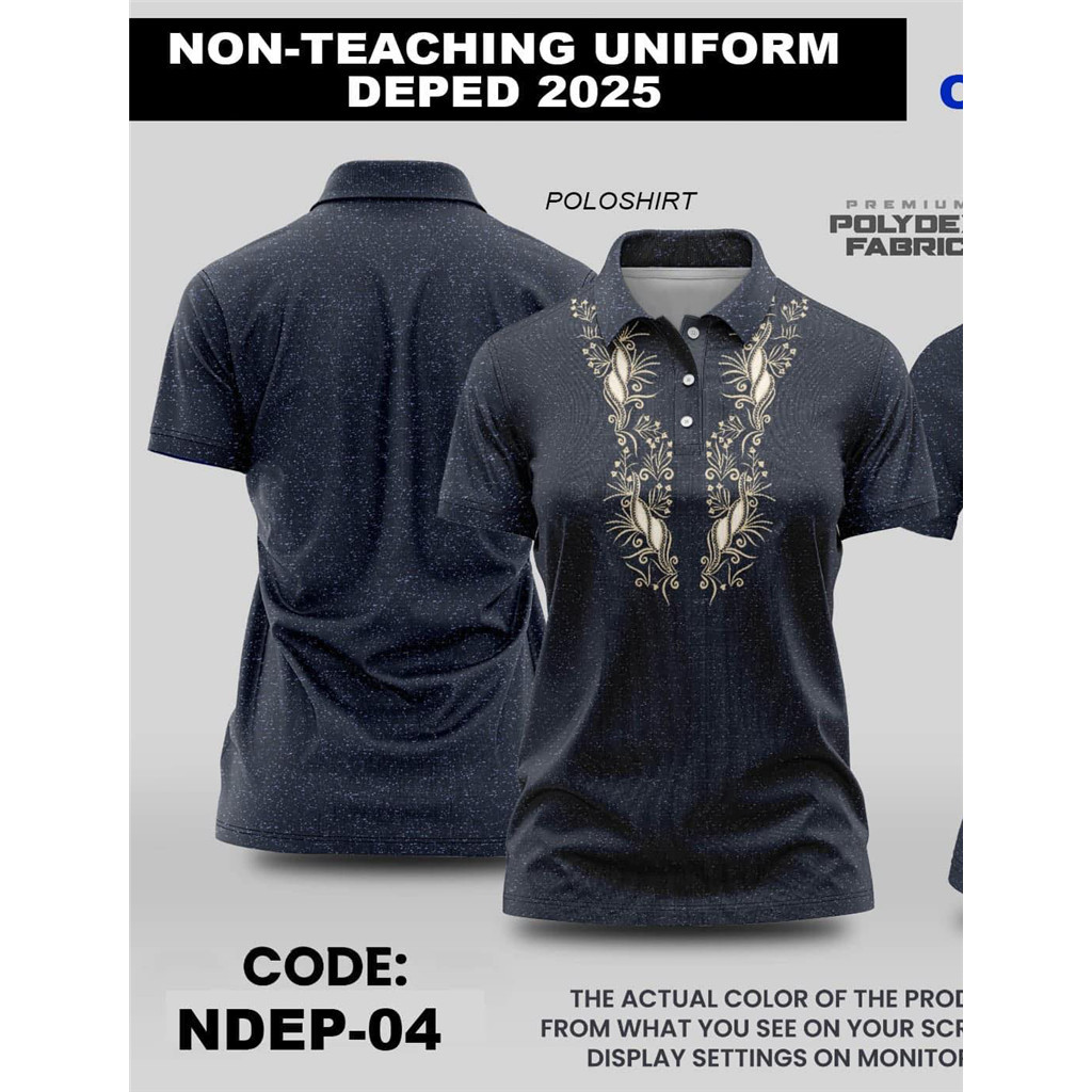 2025 NEW DEPED UNIFORMS MONDAY UNIFORM FOR FEMALE OFFICE-BASED ...
