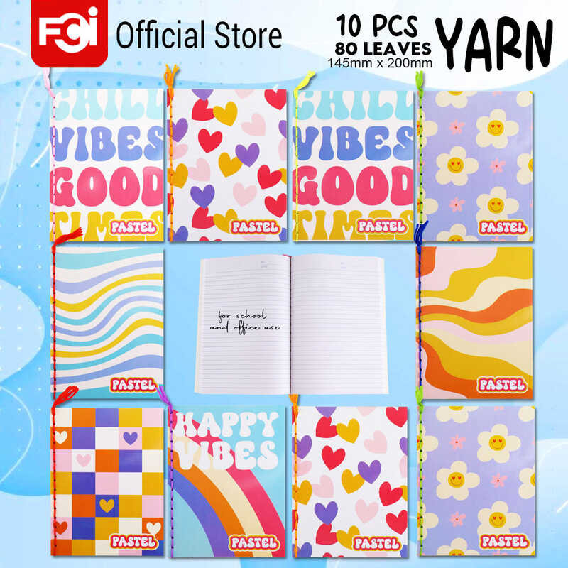 FCI Yarn Notebook With New Upgraded Design (With Yarn) 80'S 10Pcs For ...
