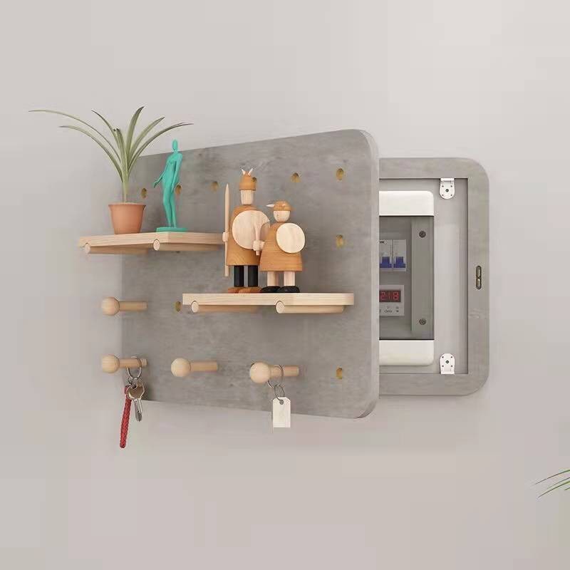 Nordic Hole Plate Electric Meter Box Decorative Painting Free Punching ...