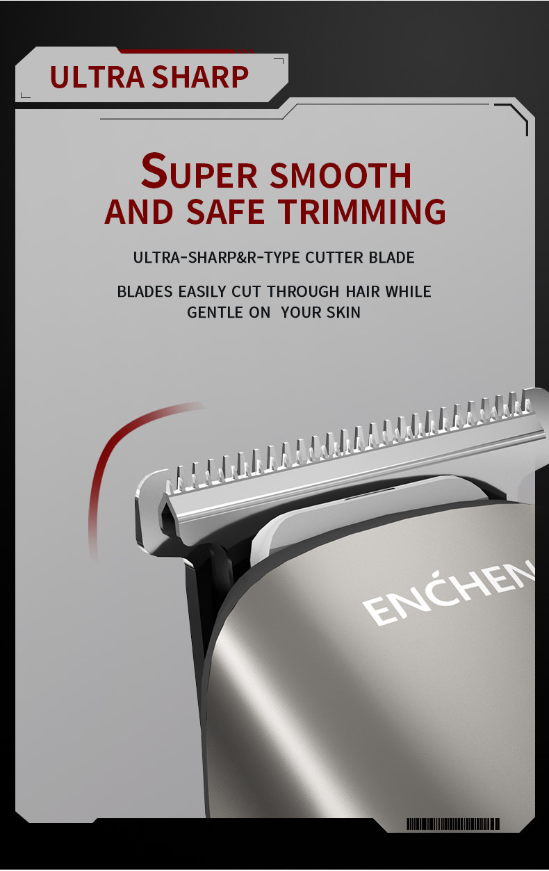 Enchen Electric Hair Trimmer Hair Clipper Razor Professional Body Hair ...