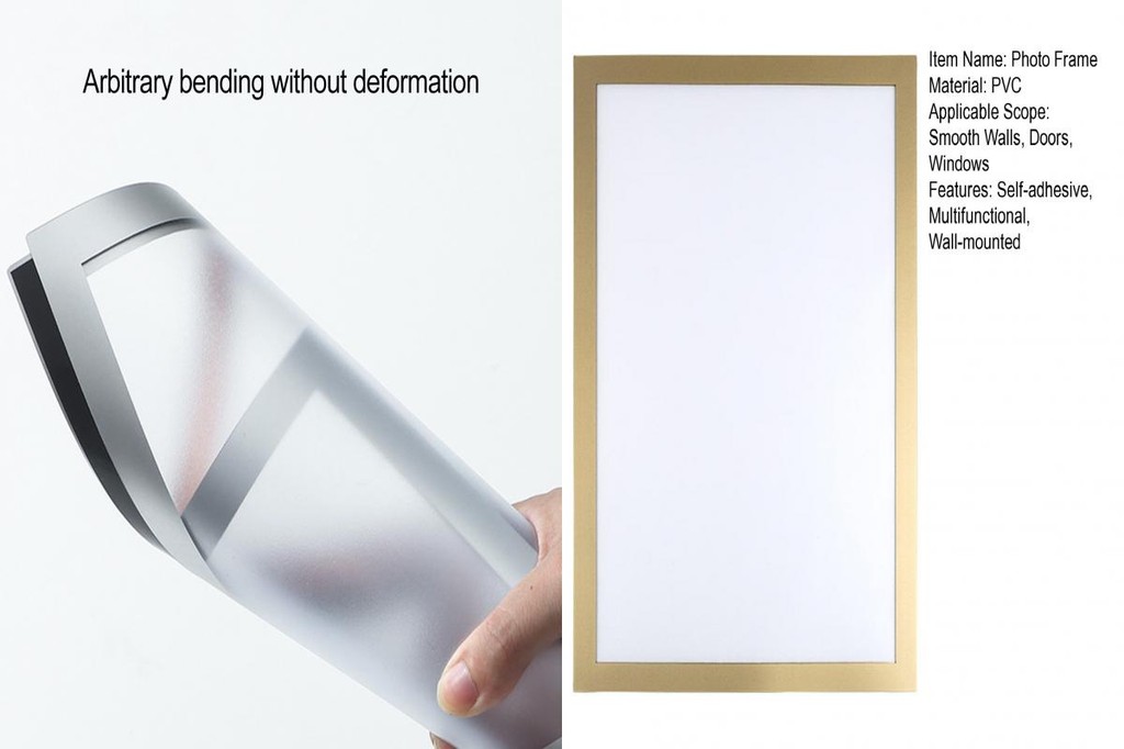 livecity Wall-mounted Magnetic Frame Self-adhesive Poster Frame Modern ...