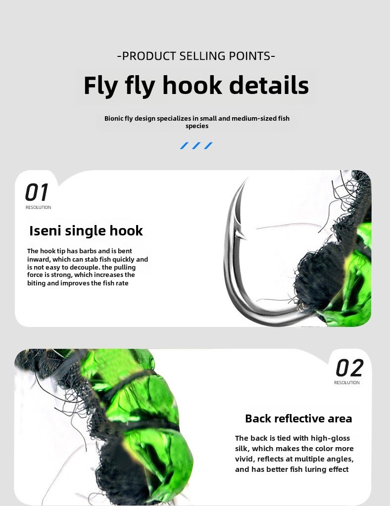 1PCS Fly Fishing Lure Spinner Sequin Fly Fishing Flies Wet Dry Fishing ...