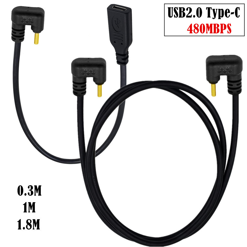 Usb Version 2.0 480MBPS Speed c Head type-c Gold-plated 6-core Male ...