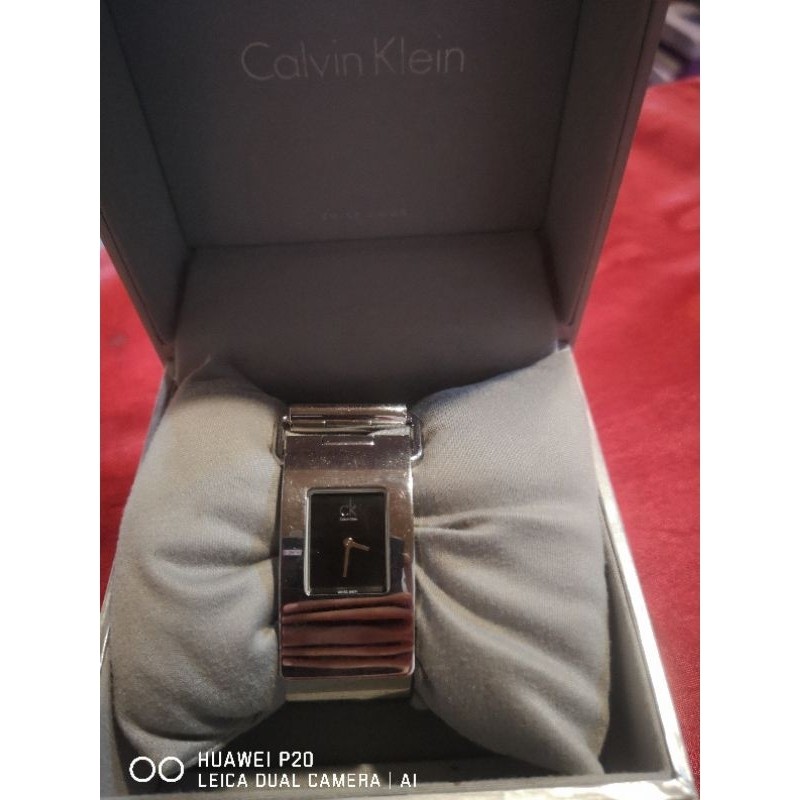 Authentic CK Bangle Watch Silver | Shopee Philippines