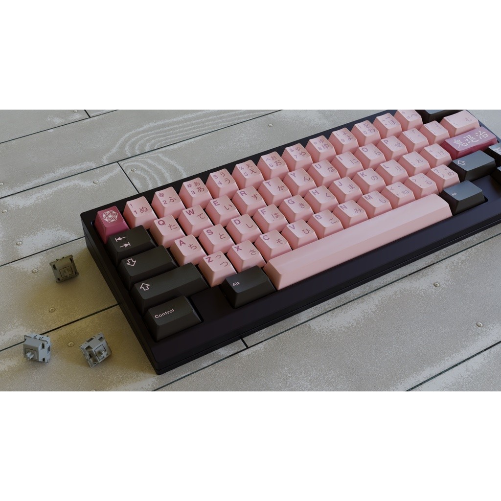 Milkyway Demon Girl Base Kit Mechanical Keyboard Keycap Set Zion ...