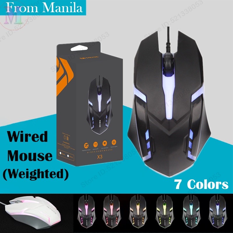 Wired Mice Gaming Mouse USB High configuration With Backlight For PC ...