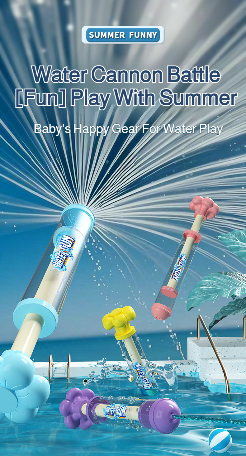 waterproof and moistureproof water gun Water Battle Strong water power water spray Long range ...