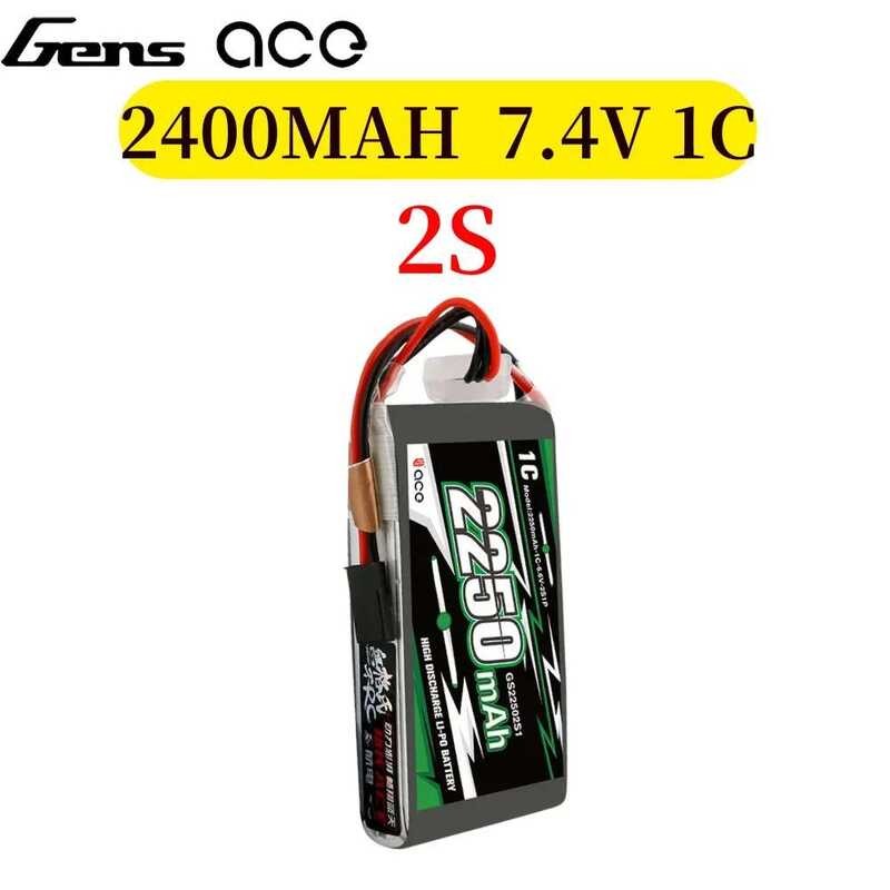 Gens ace 2250mAh 6.6V 2S 2S1P LiFe Signal Battery Pack with BBL1 Futaba ...