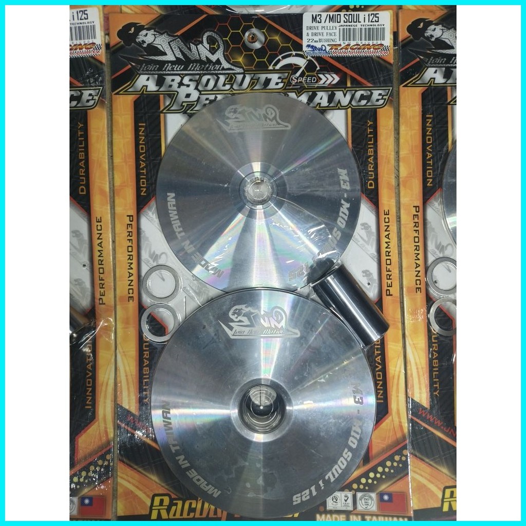 JNM PULLEY AND DRIVE FACE NMAX/AEROX/M3/MIO SOU i125/MIO/CLICK 125/150 ...