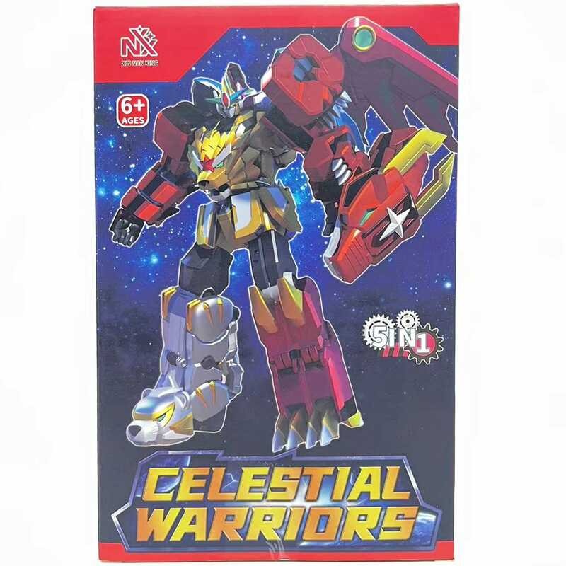 Deformation Robot 5 In1 Assembled Dinobots Celestial Warriors Megazord ...