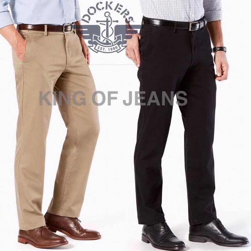 Seluar Dockers Slack Straight Cut Ready Stock (28-40Size) () | Shopee ...