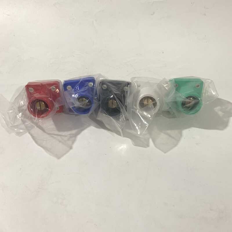 16 Series 400A Cam Lock Male Chassis Receptacle Panel Mount Threaded ...