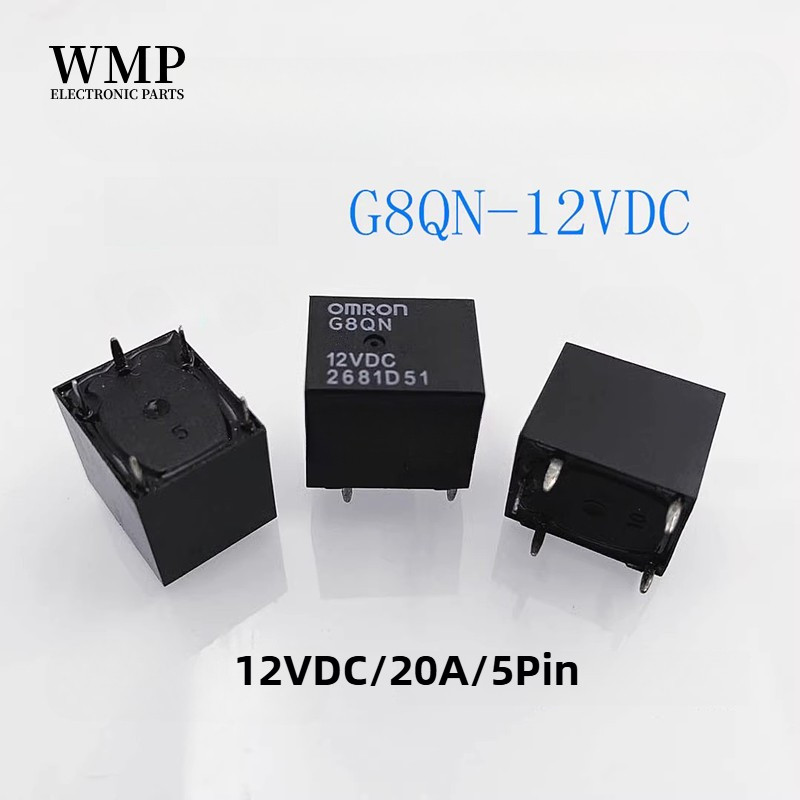 Original Omron G8QN-12VDC Relay 20A 12V 5Pin BD-SS-112D New | Shopee Philippines