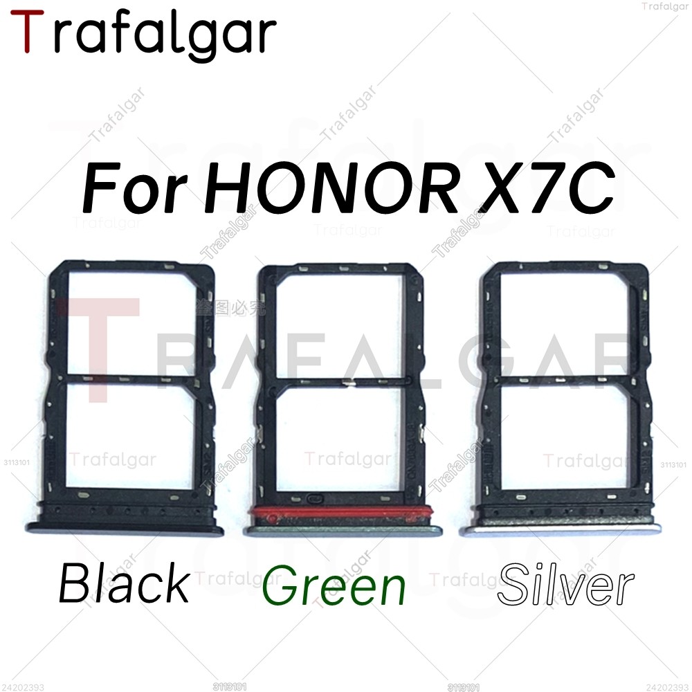 Sim Card Tray For HONOR X7C SIM Slot Holder Socket Adapter Replacement ...