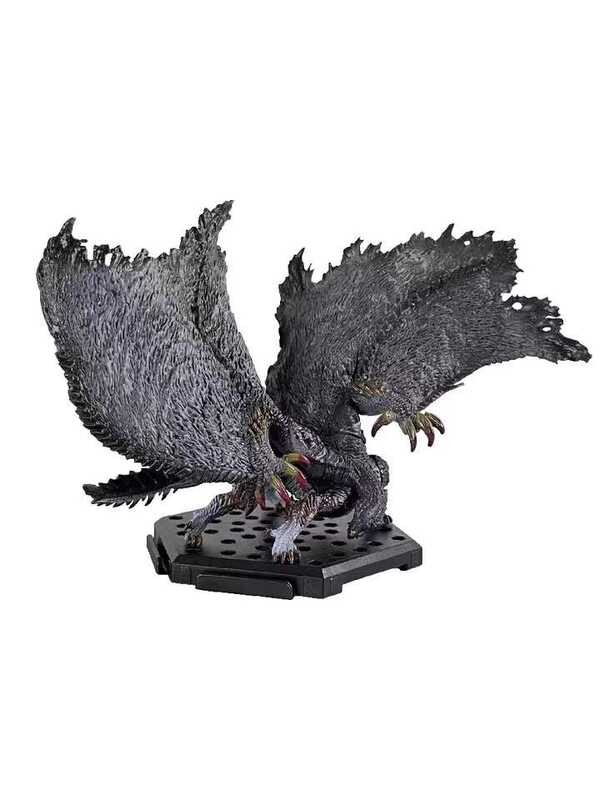 CAPCOM Box Egg Monster Hunter Model Plus Vol.23 Black Eclipse Dragon ...
