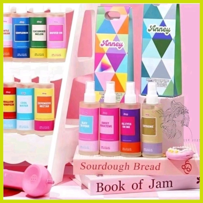 ⛅ ╯ ⚡ Anney Perfume Series 85ml Bottle Glass 35% Oilbased | Shopee ...