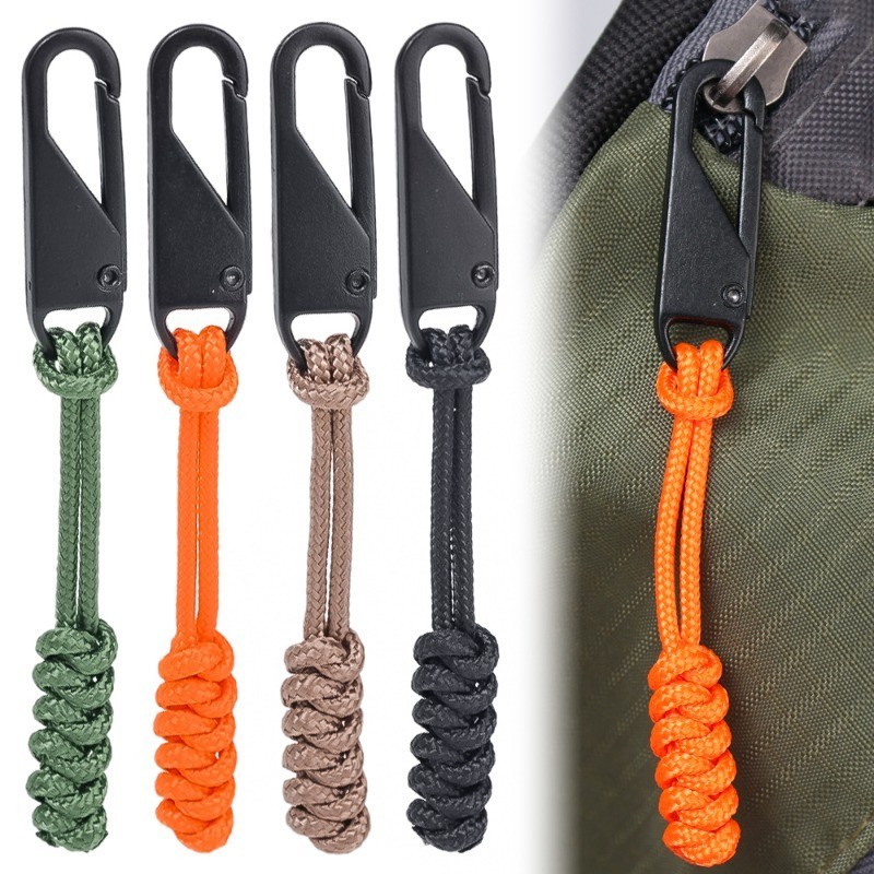 Universal Metal Zipper Pull Cord - for Clothing, Bags - Instant Zipper ...