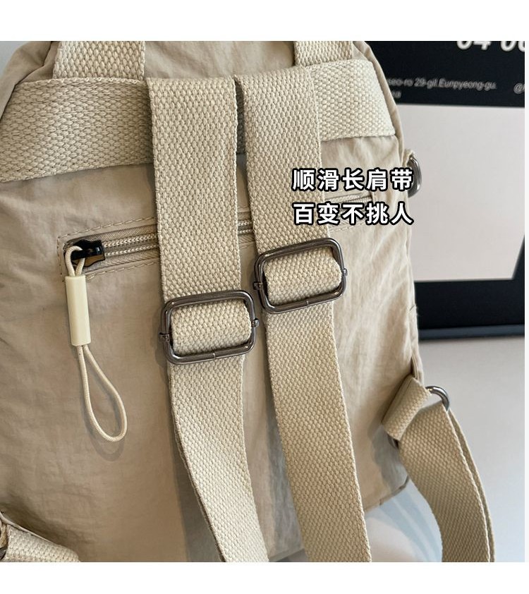 New Plain Small Backpack for Women Commuter Travel Female Lightweight ...