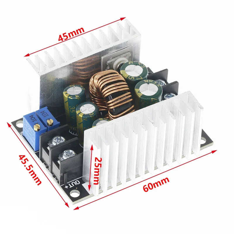 20A DC-DC 300W Buck Converter Constant Current LED Driver Power Step ...
