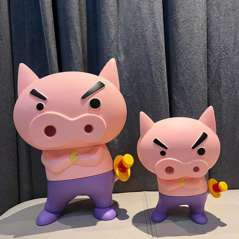 Anime Crayon Shin-Chan Figure Large Buriburizaemon Shin Chan Figurine ...