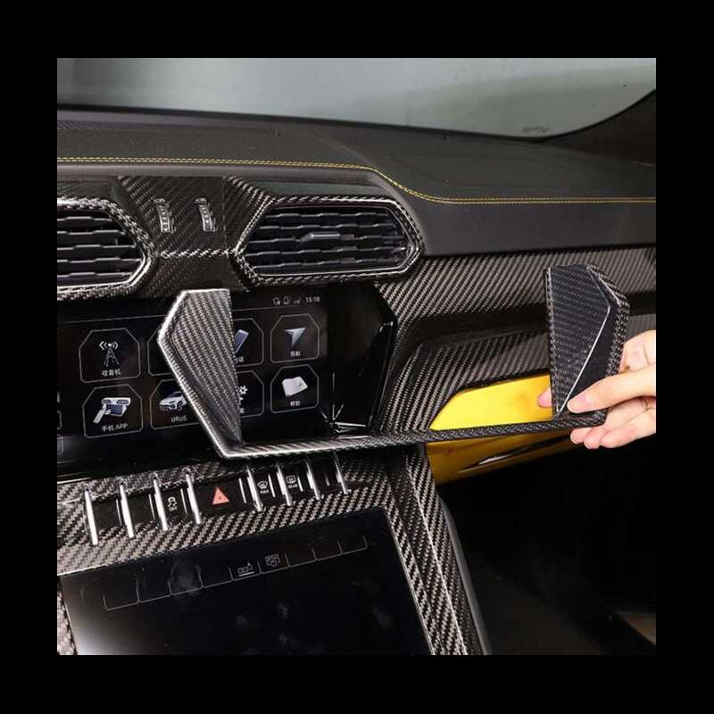Lamborghini For URUS 2018-2021 Carbon Fiber Car Center Console ...