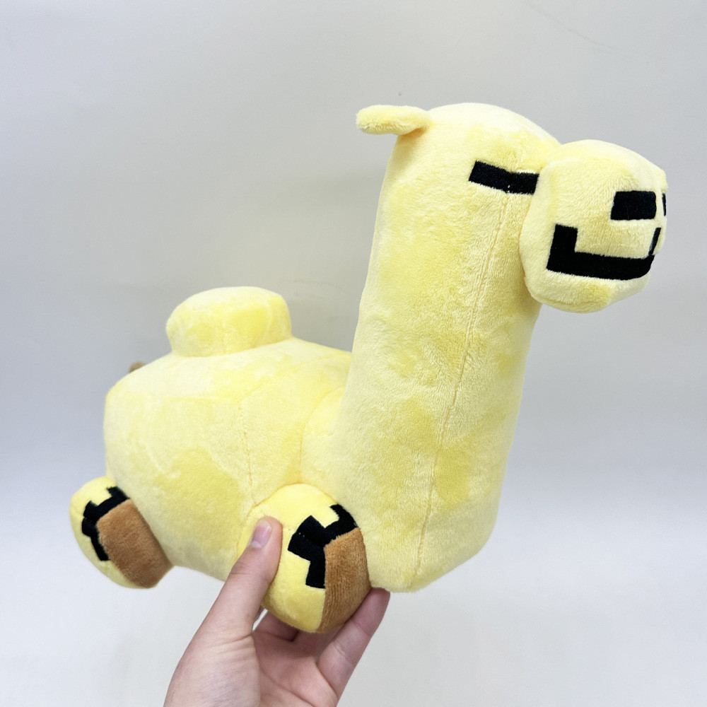 The New Minecraft Camel Plush Camel Plush Toy Doll Supports Drawings ...