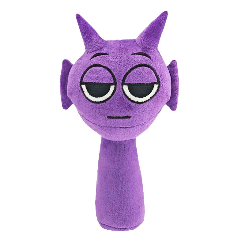 Sprunki Plush Incredibox Stuffed Toys 10'' Sprunky Wenda Gray Plushies ...