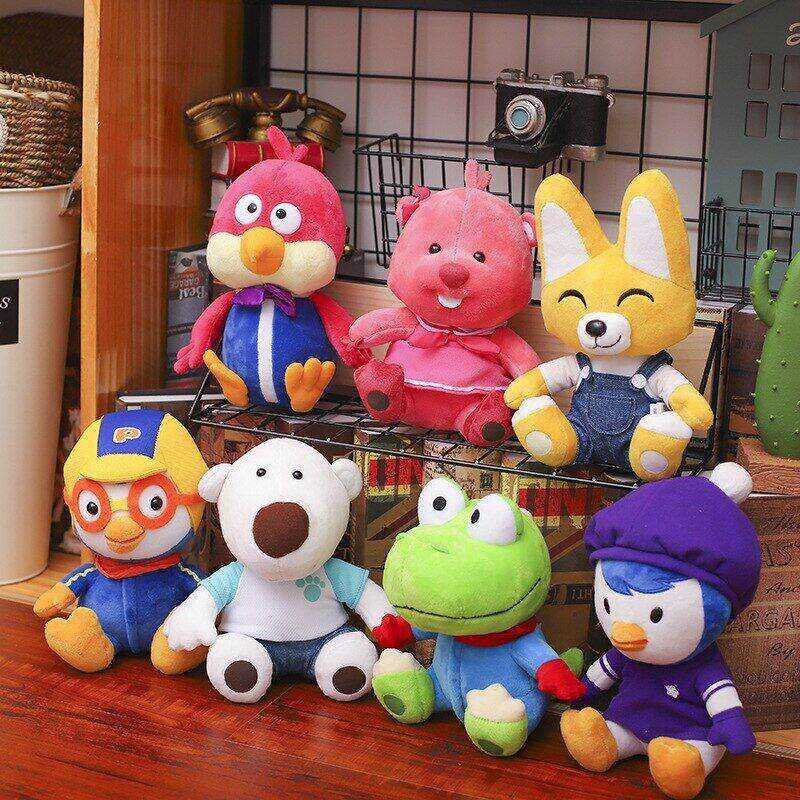 Plush Cartoon Toys Anime 25Cm Kawaii Penguin Pororo Stuffed Plushies ...