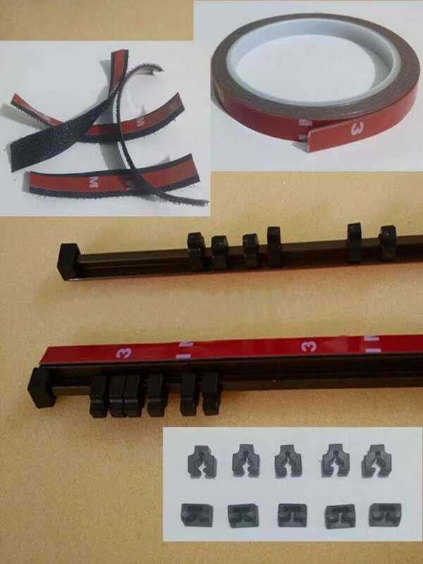 Equipment curtain car, buckle, train work, T-shaped rail, plastic guide ...