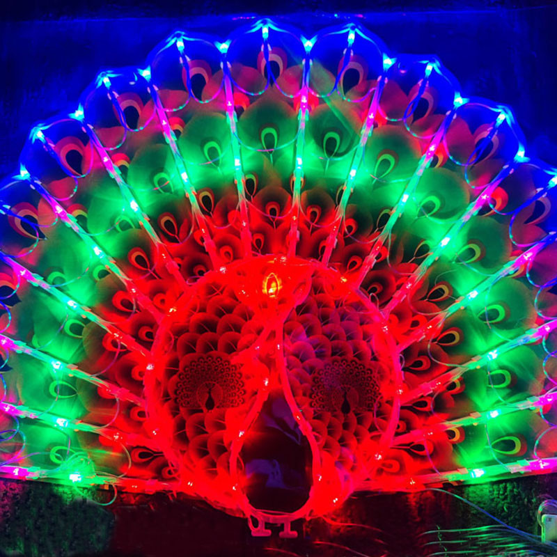 Ligyetor Parol Outdoor Decoration Christmas LED Lights Waterproof Seven ...