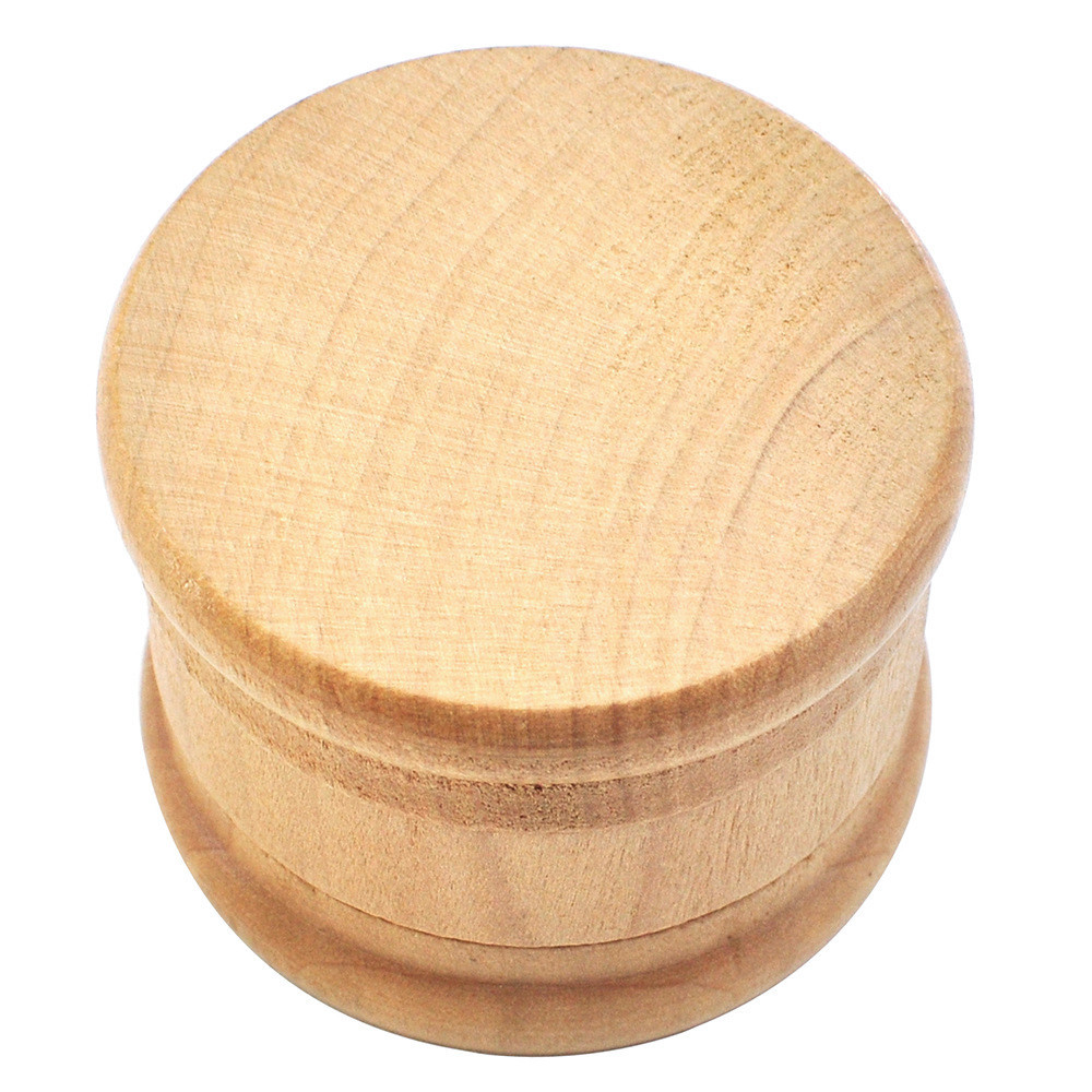 [In stock] 60mm Wood Grain Style 3-layer Zinc Alloy Grinder Ingredient ...