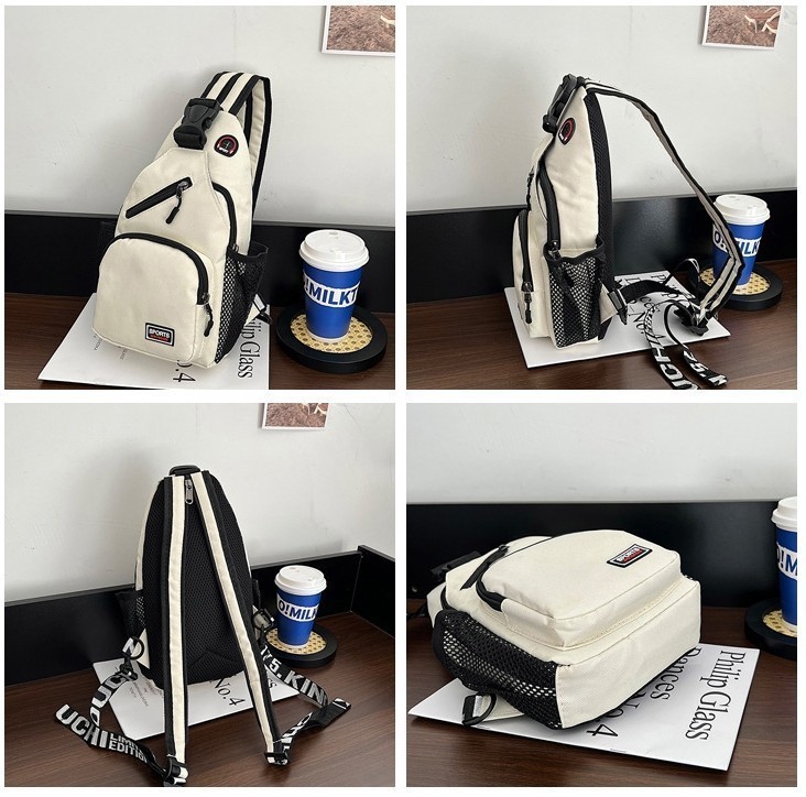 Minecraft chest bag casual backpack shoulder bag Oxford cloth crossbody ...