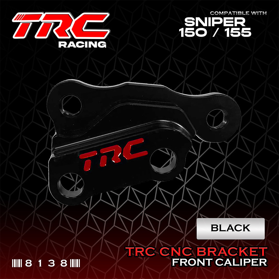SK TRC Racing CNC 4 POT Brake Caliper Bracket Para Sa SNIPER 150/155 8138 | Shopee Philippines