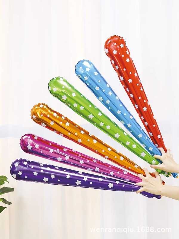 Sports Meet Refueling Baton, Holding Balloons With Bells, Primary ...