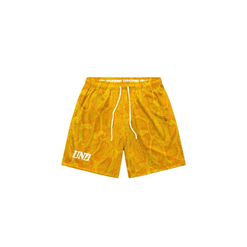 UNDRAFTED “SNAKESKIN” BAGGY MESH SHORT | Shopee Philippines