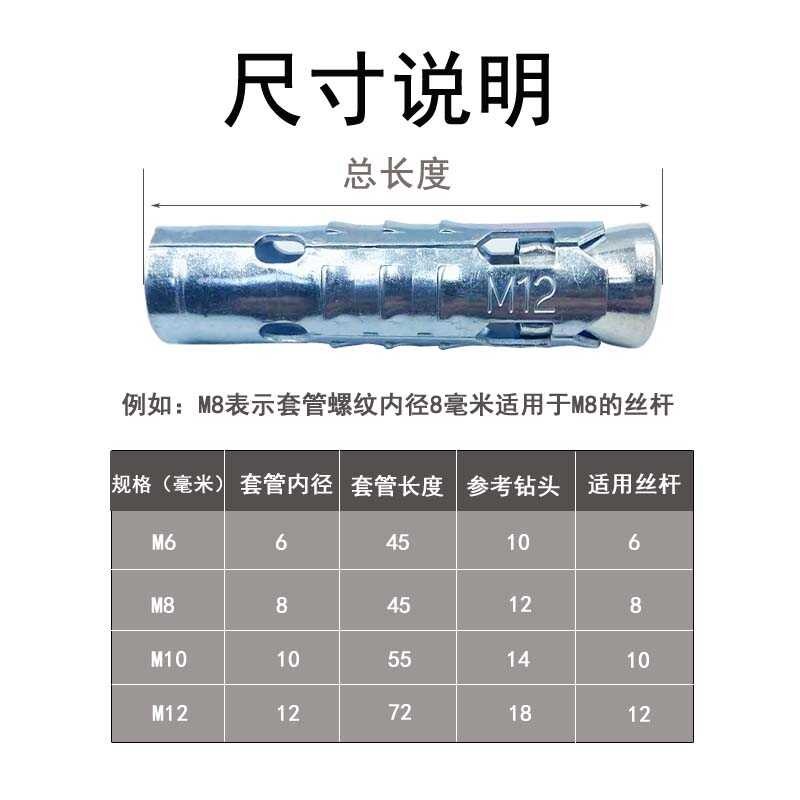 scale explosion Fish connected internal expansion sleeve integrated ...