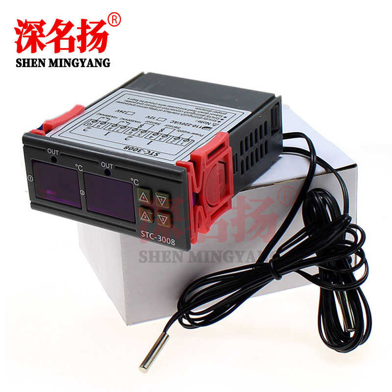 STC-3008 Computer Digital Intelligent Control Electronic Display Dual ...