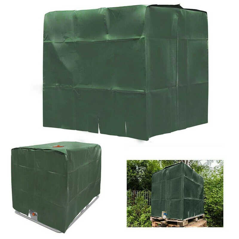 Garden Outdoor Waterproof Cover 1000 Liters IBC Rain Water Tank ...