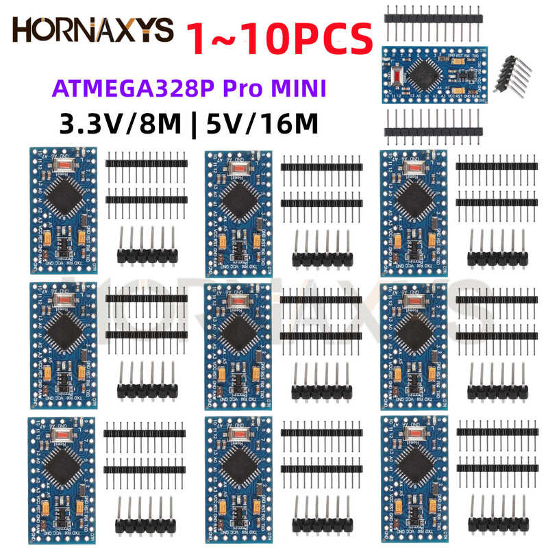 1-10Pcs ☆ Pro 328 Mini Atmega328p Atmega328 Module 5V 16Mhz Development ...
