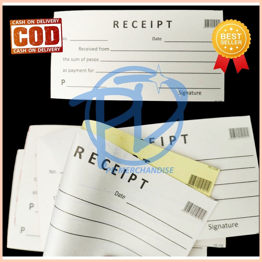 B67 COD PD 2 Layer Receipt Resibo Temporary Acknowledgement Receipt ...