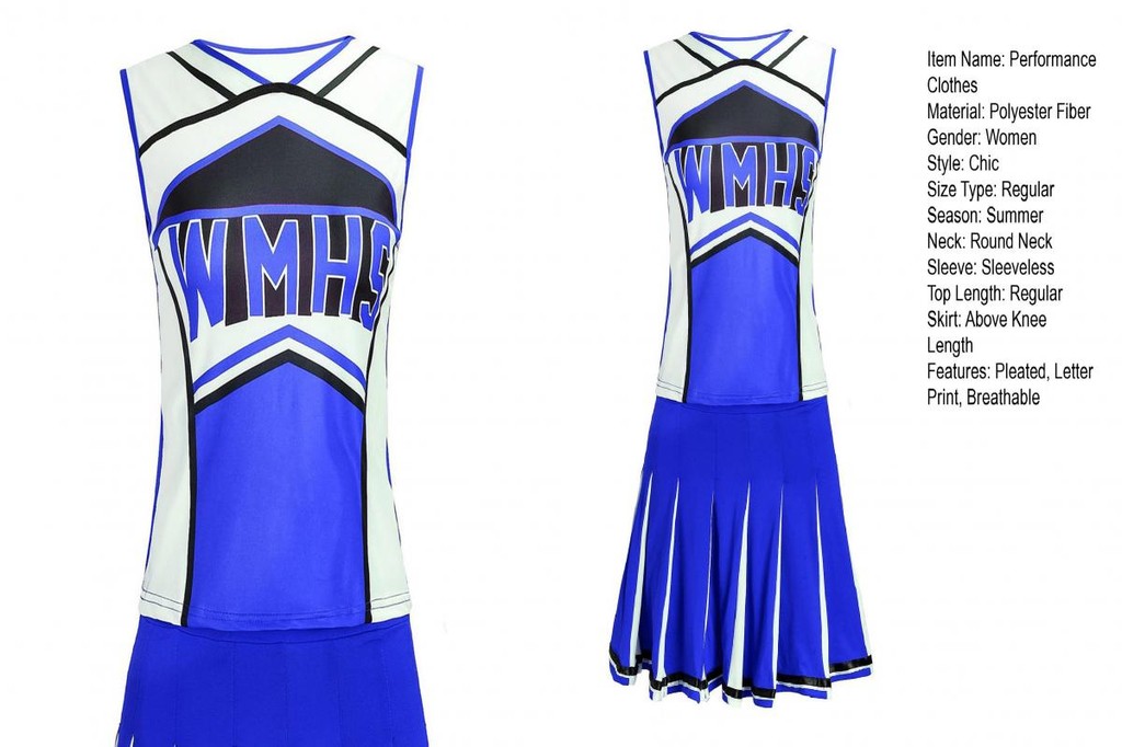 Vibrant Cheerleading Uniforms Cheerleading Attire Varsity Cheerleader ...